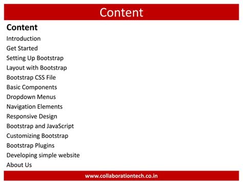 Introduction To Bootstrap Ppt