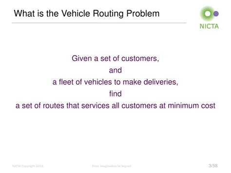 PPT The Vehicle Routing Problem PowerPoint Presentation Free Download ID