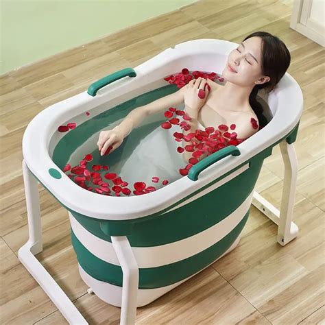 욕조 성인 홈 사우나 욕조 커버 없음 가정용 접이식 목욕 바디 대형 목욕통 두꺼운 욕조 어린이 욕조 용품공기주입 And 휴대용 풀장 Aliexpress