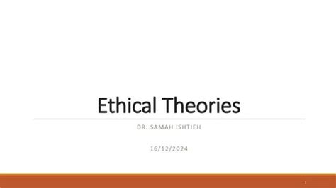 Consequentialist And Non Consequentialist Theory Pptx Law