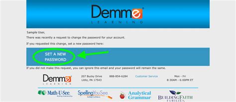 Reset Your Password Demme Learning