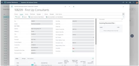 Correct Or Cancel Purchase Invoices Business Central D365experts
