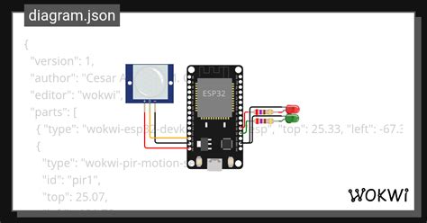 Sensor Pir Movimento Wokwi Esp32 Stm32 Arduino Simulator