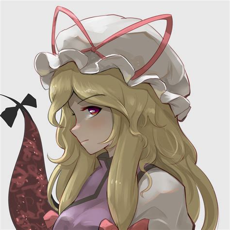 Edz Drawz Yakumo Yukari Touhou Absurdres Highres 1girl Black
