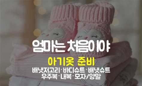 신생아 아기옷 준비 깔끔하게 정리 배냇저고리 배냇슈트 바디슈트 우주복 내복 비교 사이즈표 네이버 블로그