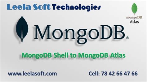 Connect Mongodb Shell To Cloud Mongodb Atlas Madhu Sir Leela Soft Technologies