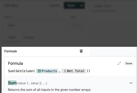Tables In Workflow Designer Ironclad