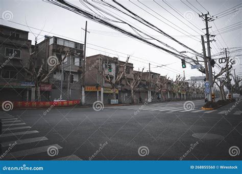 Poor Neighborhood Of Huang Pu District In Shanghai China Editorial Image Image Of Street