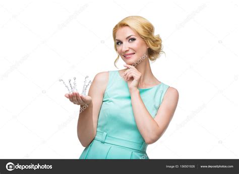 Woman With Princess Crown Stock Photo Svetography