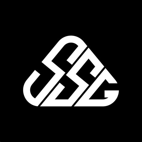 Ssg Letter Logo Creative Design With Vector Graphic Ssg Simple And