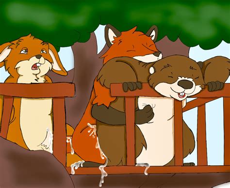 Post 3381481 Anicrossbear Beaver Fox Franklinseries Rabbit