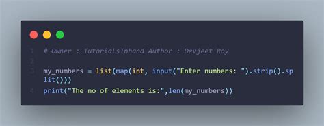 Program To Count The Number Of Elements In A List In Python