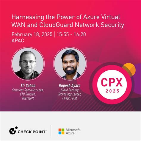 Cpx2025 Azure Cloudguard Microsoft Cloudguard Enosh Alter