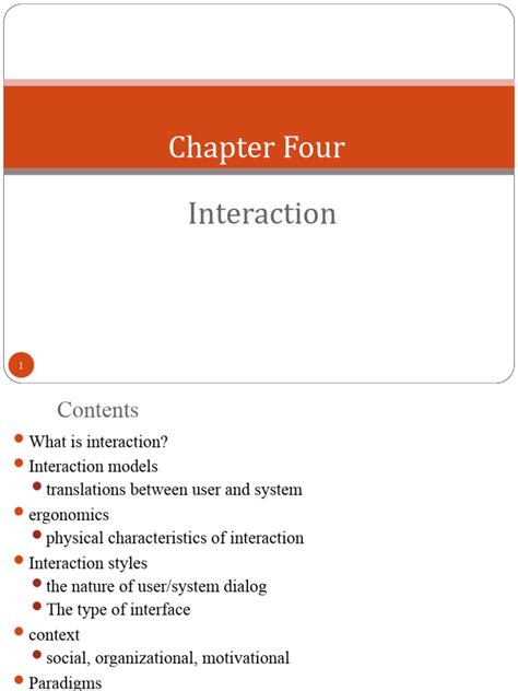 Chapter 4 Interaction Pdf Humancomputer Interaction World Wide Web