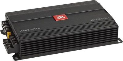 Обзор товара усилитель автомобильный JBL Stage A9004, черный ...