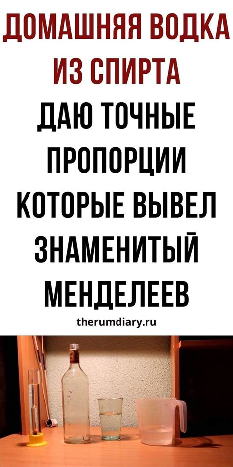 Как разбавить спирт чтобы сделать из него водку в домашних условиях Ромовый дневник In 2024