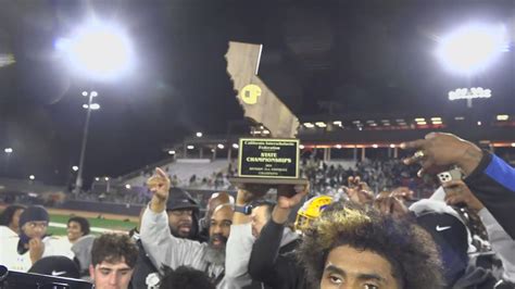 California High School Football Grant Vs Pacifica In Cif State