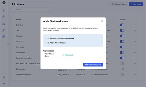 Add A Slack Workspace Adjust Help Center