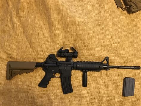 my patrol rifle in its nearly final iteration r ar15
