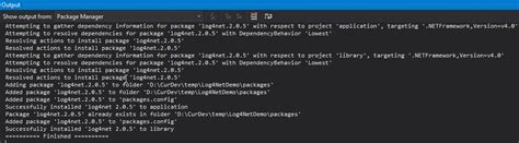 Adding Logging To A Net Application Using Log4net