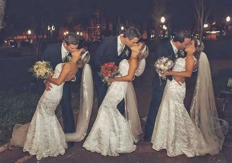 Identical Triplets Get Married In Triple Ceremony