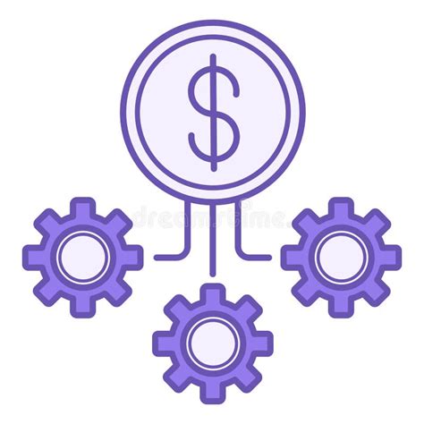 Colored Icon Operational Costs Stock Vector Illustration Of Operation Outline 349867590