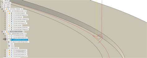Cam 2d Contour Chamfer With Ramp Bad Toolpath Autodesk Community
