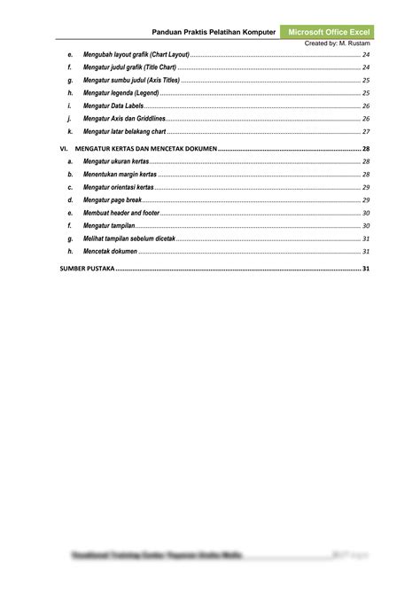 Solution Panduan Praktis Belajar Excel Pdf Studypool