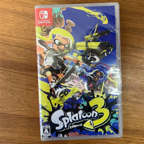 【switch】 スプラトゥーン3 新品未開封｜paypayフリマ
