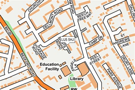 Lu5 5hj Maps Stats And Open Data