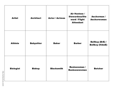 Occupations Flash Cards English ESL Worksheets Pdf Doc