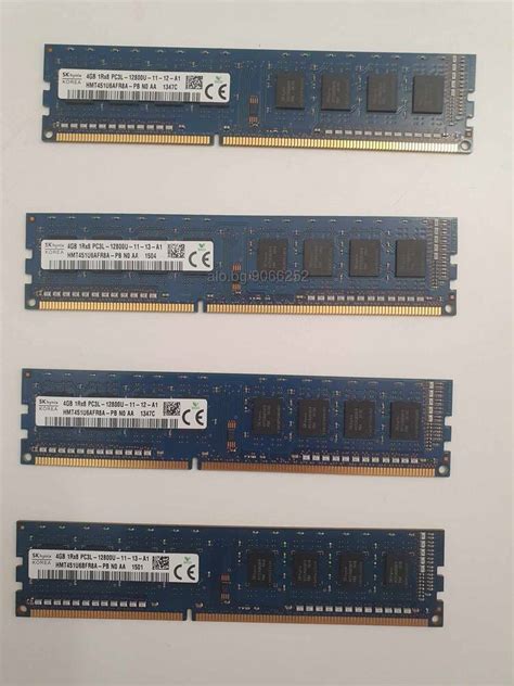 Ram Рам памет за компютър Ddr3l 4gb Ram памет Компютърни компоненти резервни части Пл
