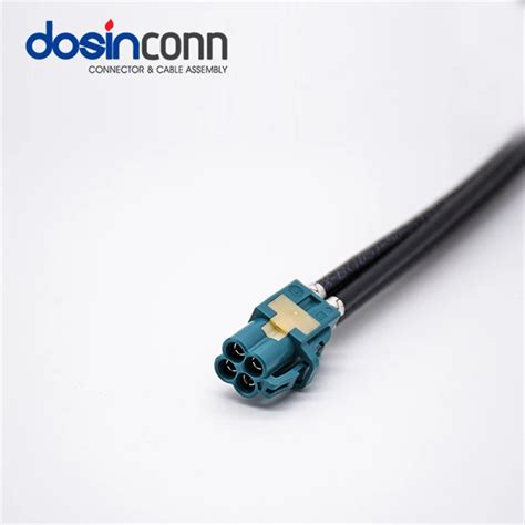 Hsd Lvds Connector Male Lvds Cable Adapter 4pin A Code Hsd Male To Male