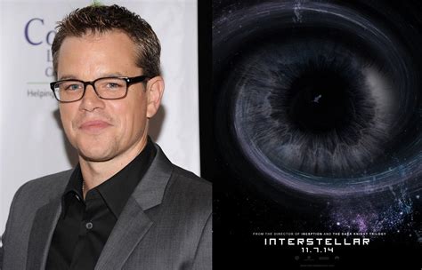 Matt Damon Joins Christopher Nolans Interstellar