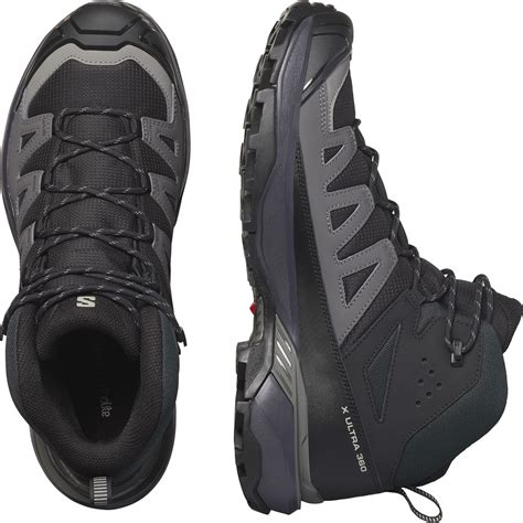 Salomon Mens X Ultra 360 Mid Cswp Waterproof All Terrain Hiking Shoes