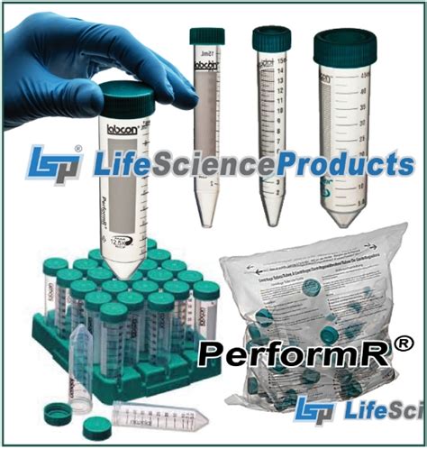 Labcon Performr 15ml And 50ml Centrifuge Tubes Life Science Products