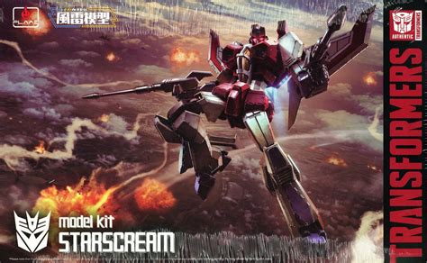 Flame Toys Furai Model Transformers Model Kit 02 Starscream Argama