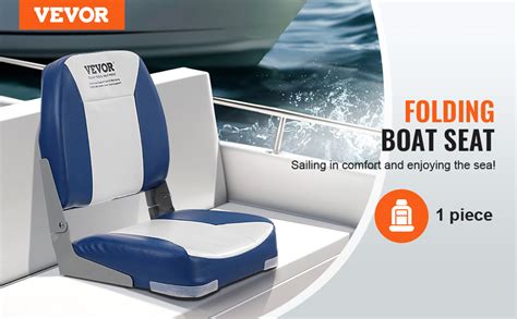 Vevor Boat Seat 189 Low Back Boat Seat Folding Boat