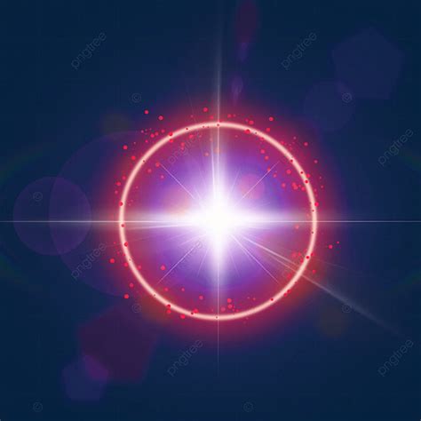 Halo Light Effect Png Picture Particle Explosion Red Halo Light Effect