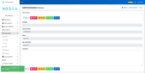 Automation Nodea Documentation