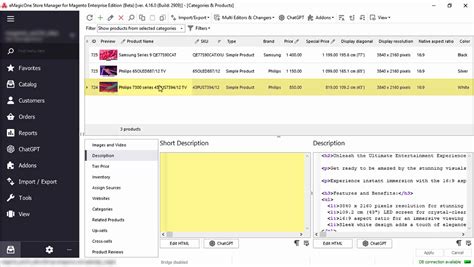 Magento Store Manager