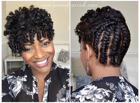 Natural Twist Updo Hairstyles For Black Women Telegraph