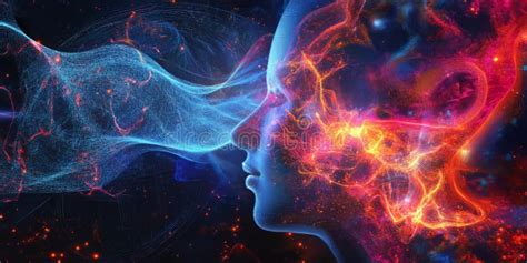 A Mesmerizing Futuristic Visualization Of Ai Powered Augmented Reality Displaying Glowing Stock