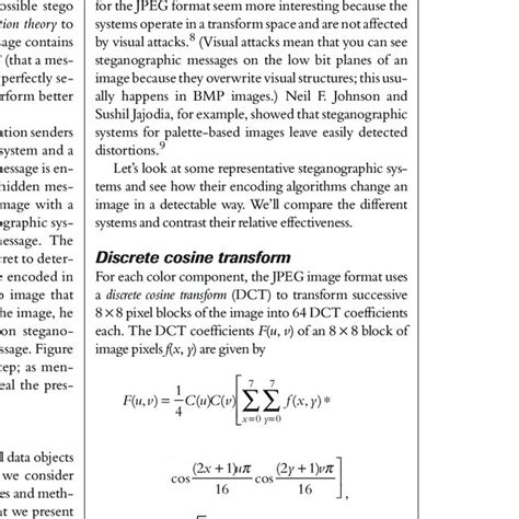 Modern Steganographic Communication The Encoding Step Of A Download Scientific Diagram