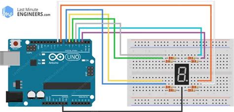 7 Segment Display Schematic
