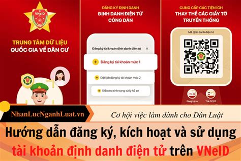 Ứng Dụng Vneid Hướng Dẫn đăng Ký Kích Hoạt Và Sử Dụng Tài Khoản định