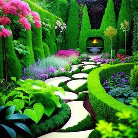 AI Garden Design AI Generated Images Starryai