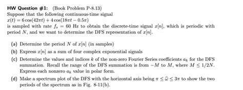 Solved HW Question 1 Book Problem P 8 13 Suppose That Chegg Com