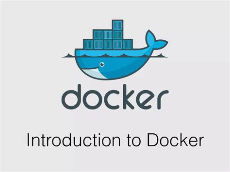 Docker 101 Introduction To Docker Pdf