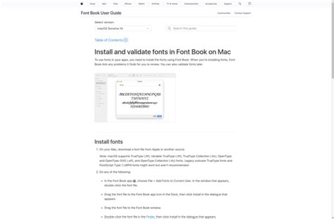 Font Book Built In Font Manager For Macos Sugggest